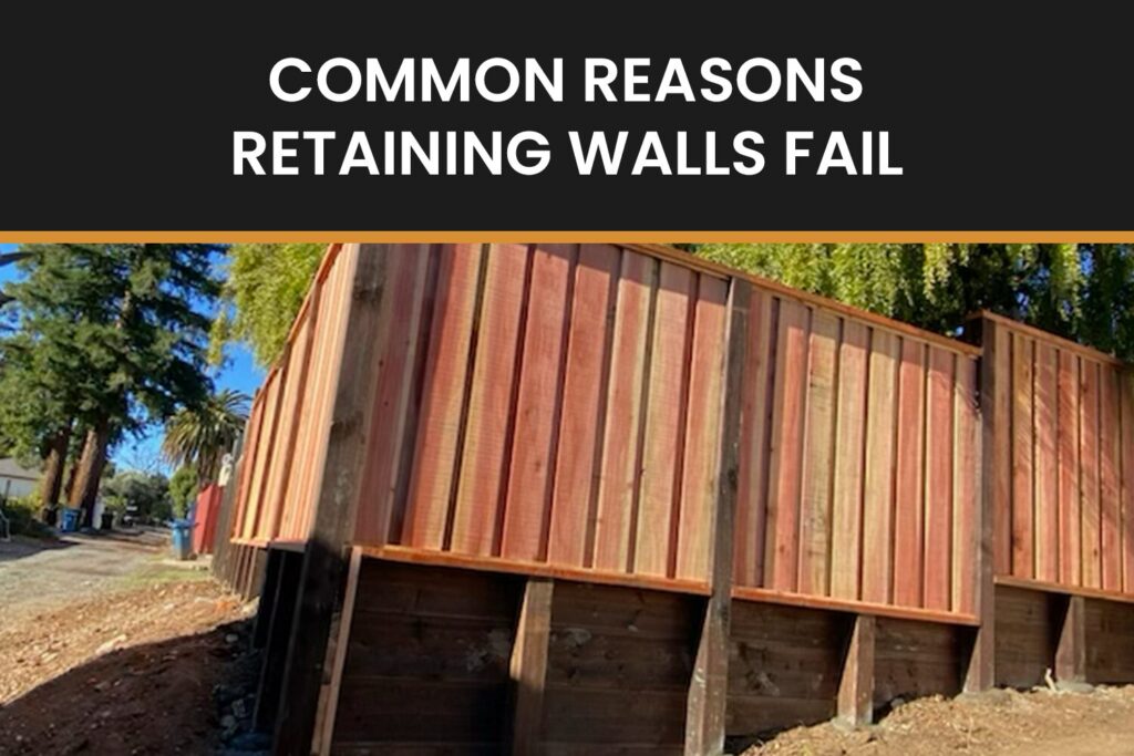 Common Reasons Retaining Walls Fail | Retaining Wall Installation | FCR ...